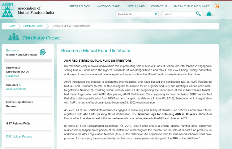 What Is AMFI-Association Of Mutual Funds - NAV | ELM